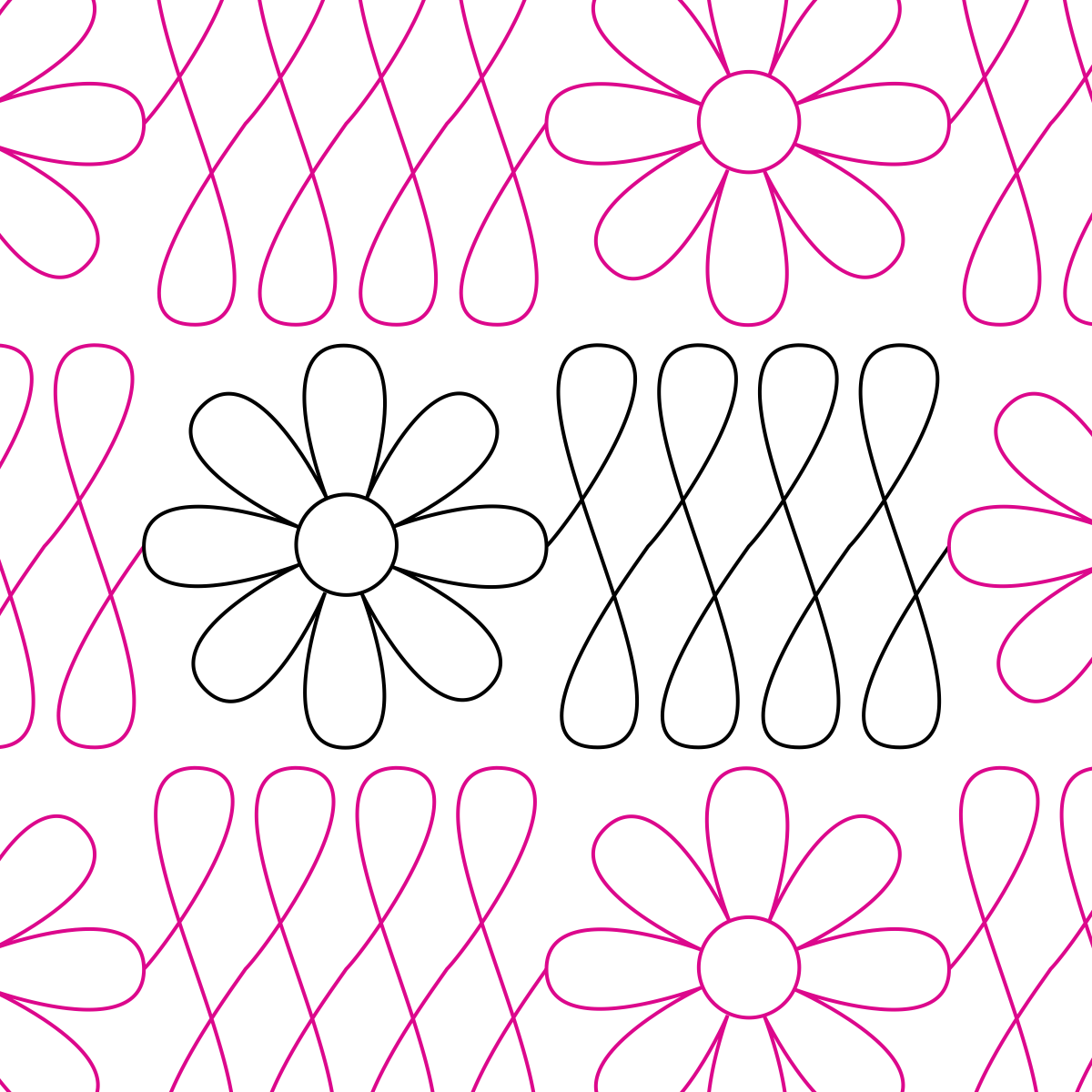 Daisy Lace-Pantograph-The Panto Shop