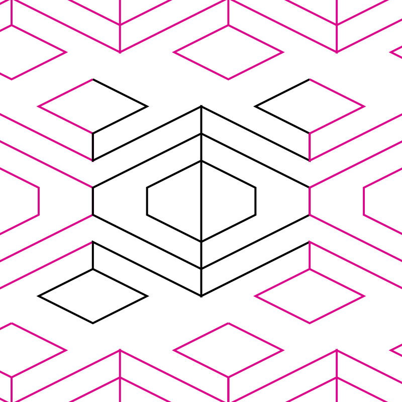 Hexi Diamonds-Pantograph-The Panto Shop