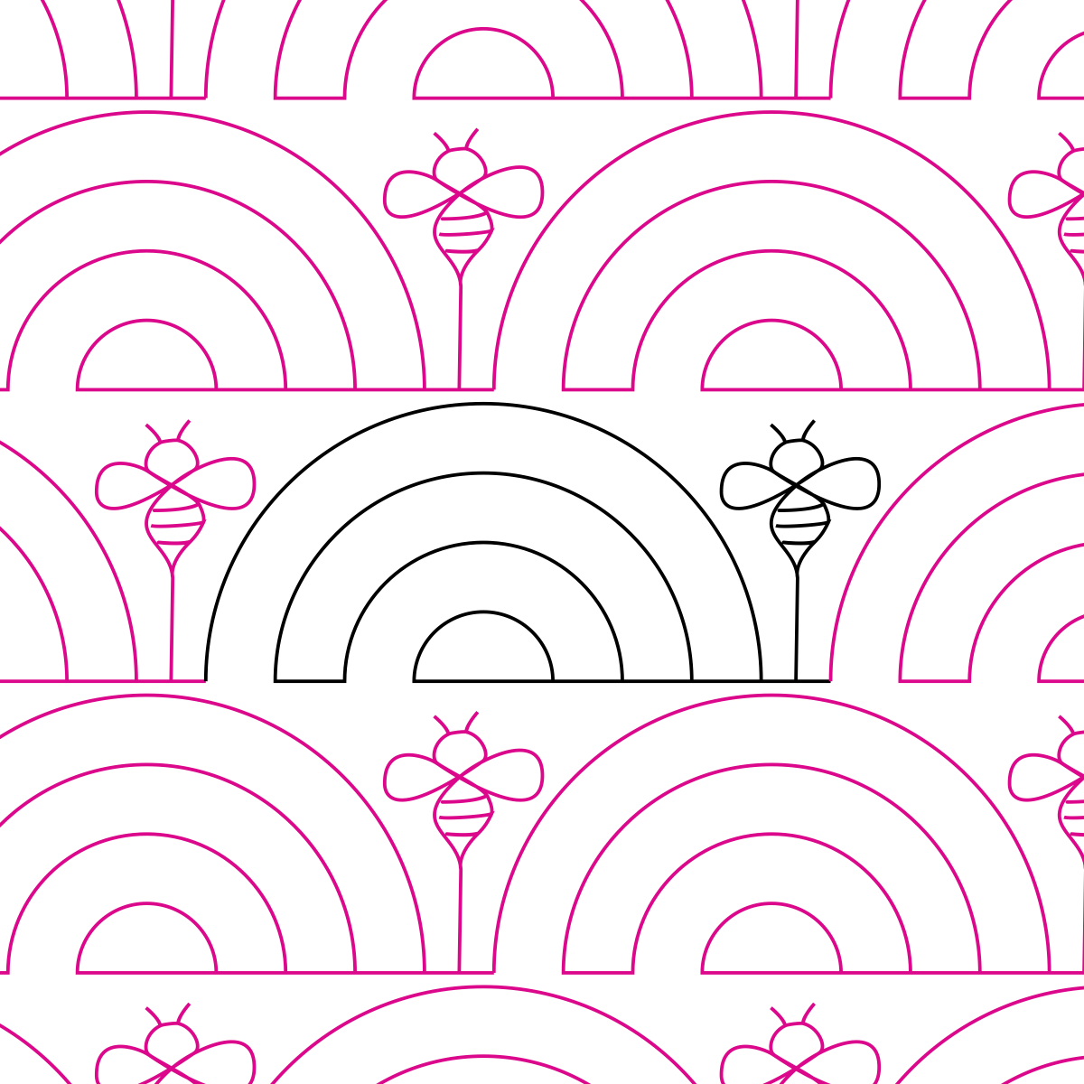 Juju Honey Bee-Pantograph-The Panto Shop