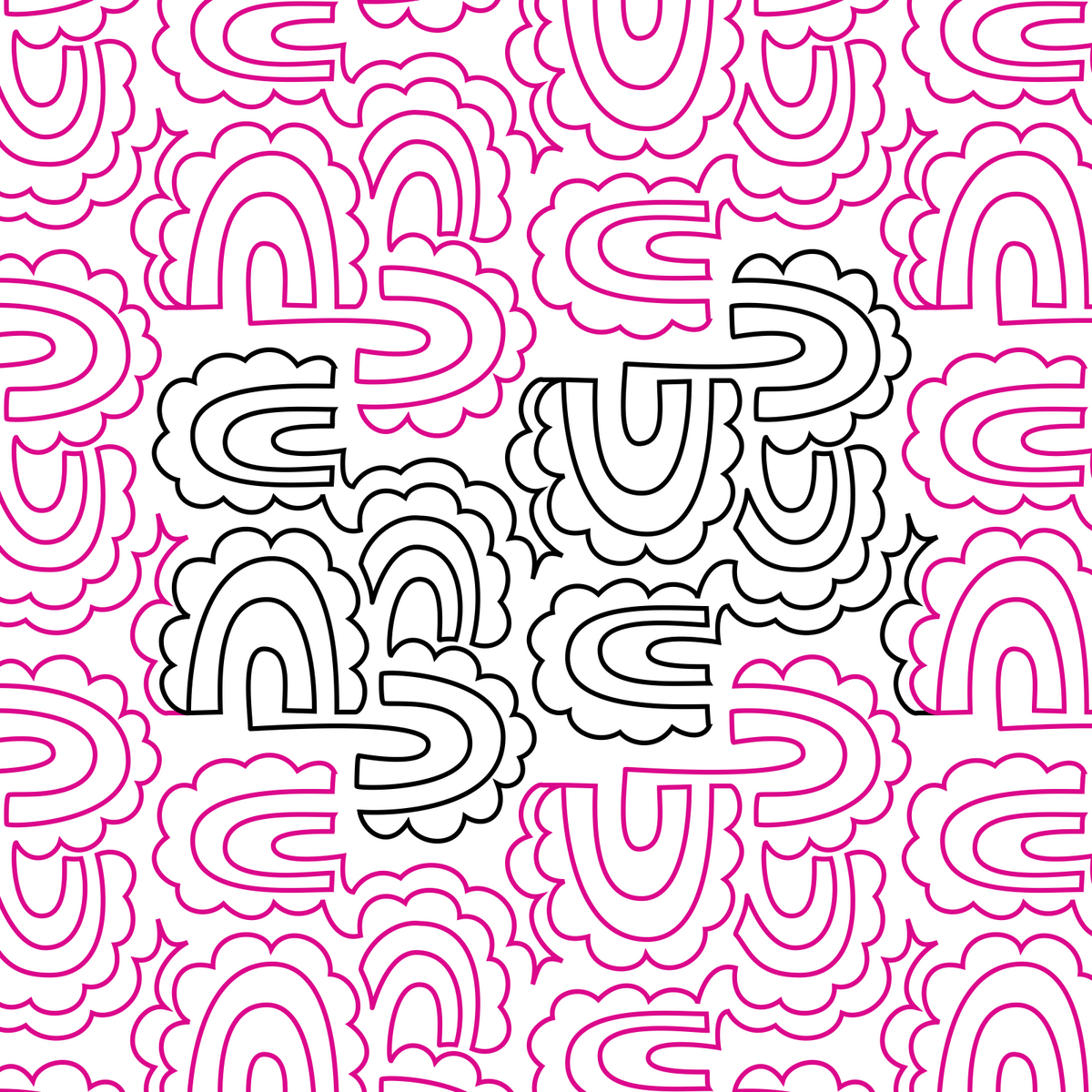 Rainbow Fluff-The Panto Shop