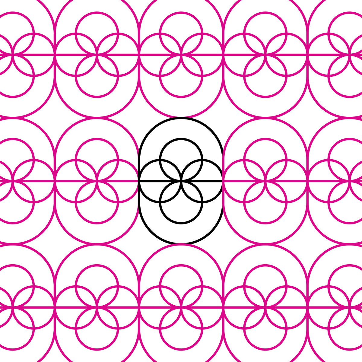 Retro Circles-The Panto Shop