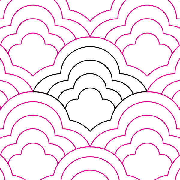 Sweet Circles-Pantograph-The Panto Shop