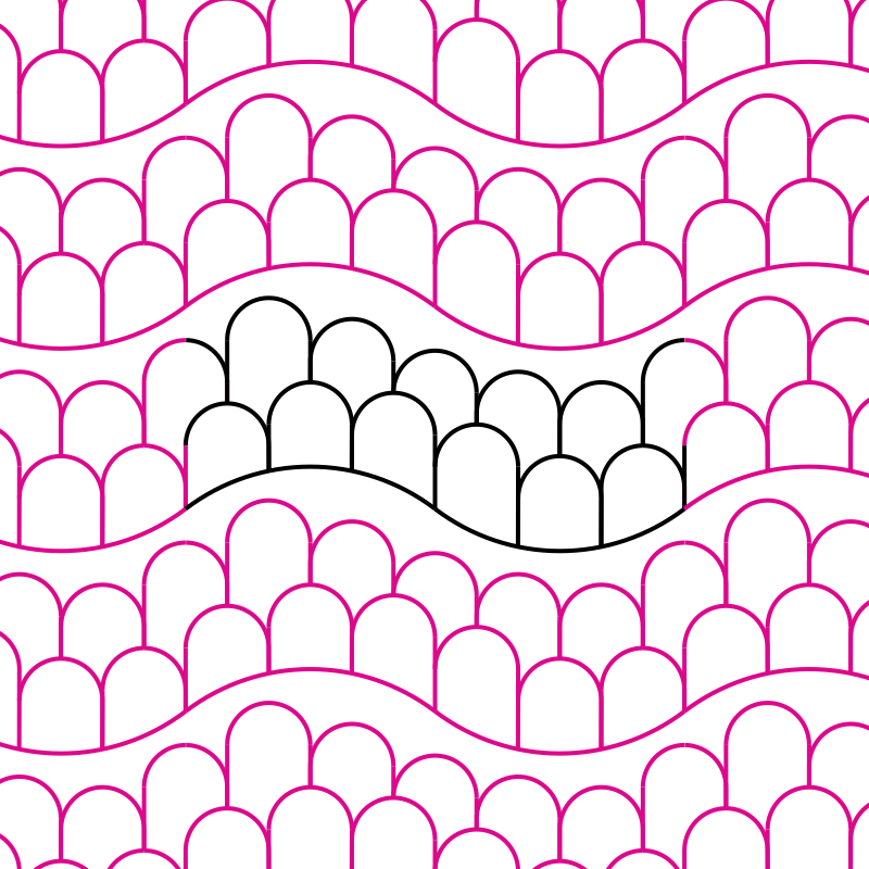 Scallop Wave-The Panto Shop