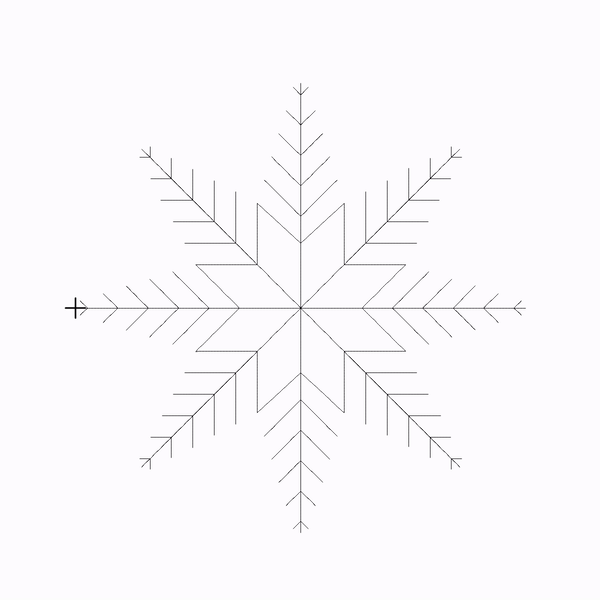 Scandi Snowflake-The Panto Shop