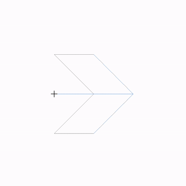 Simplest Chevron Horizontal-The Panto Shop