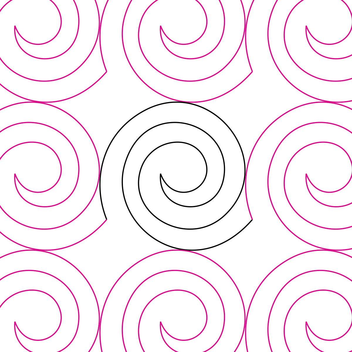 Snail Shells-Pantograph-The Panto Shop