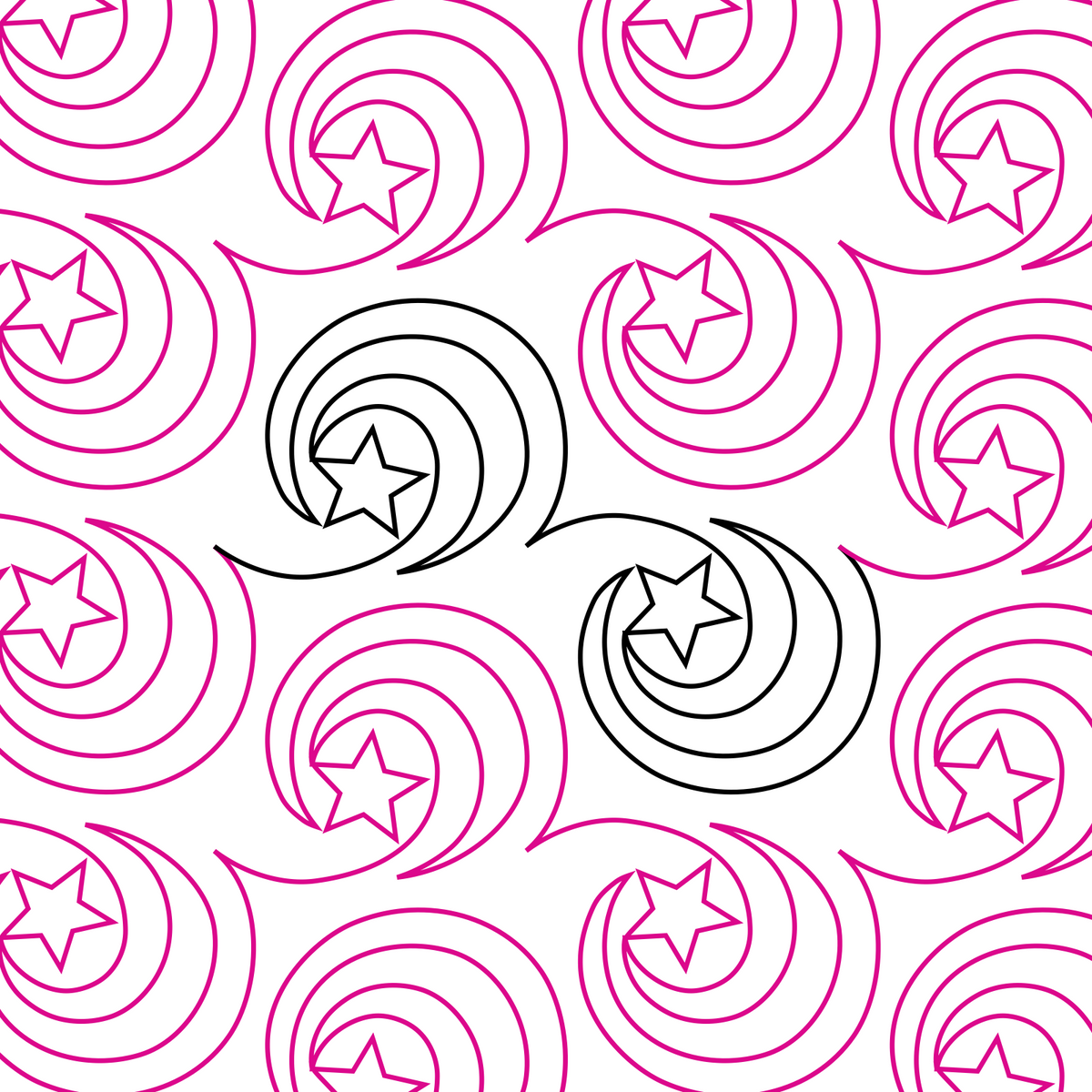 Starry Night Swirl-The Panto Shop
