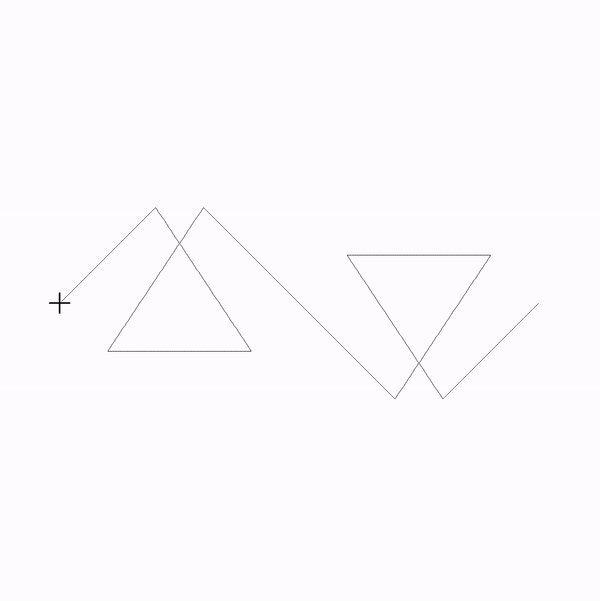 String of Triangles-The Panto Shop