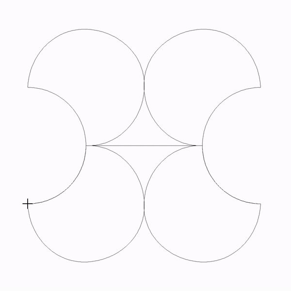 Sweet Circles-Pantograph-The Panto Shop