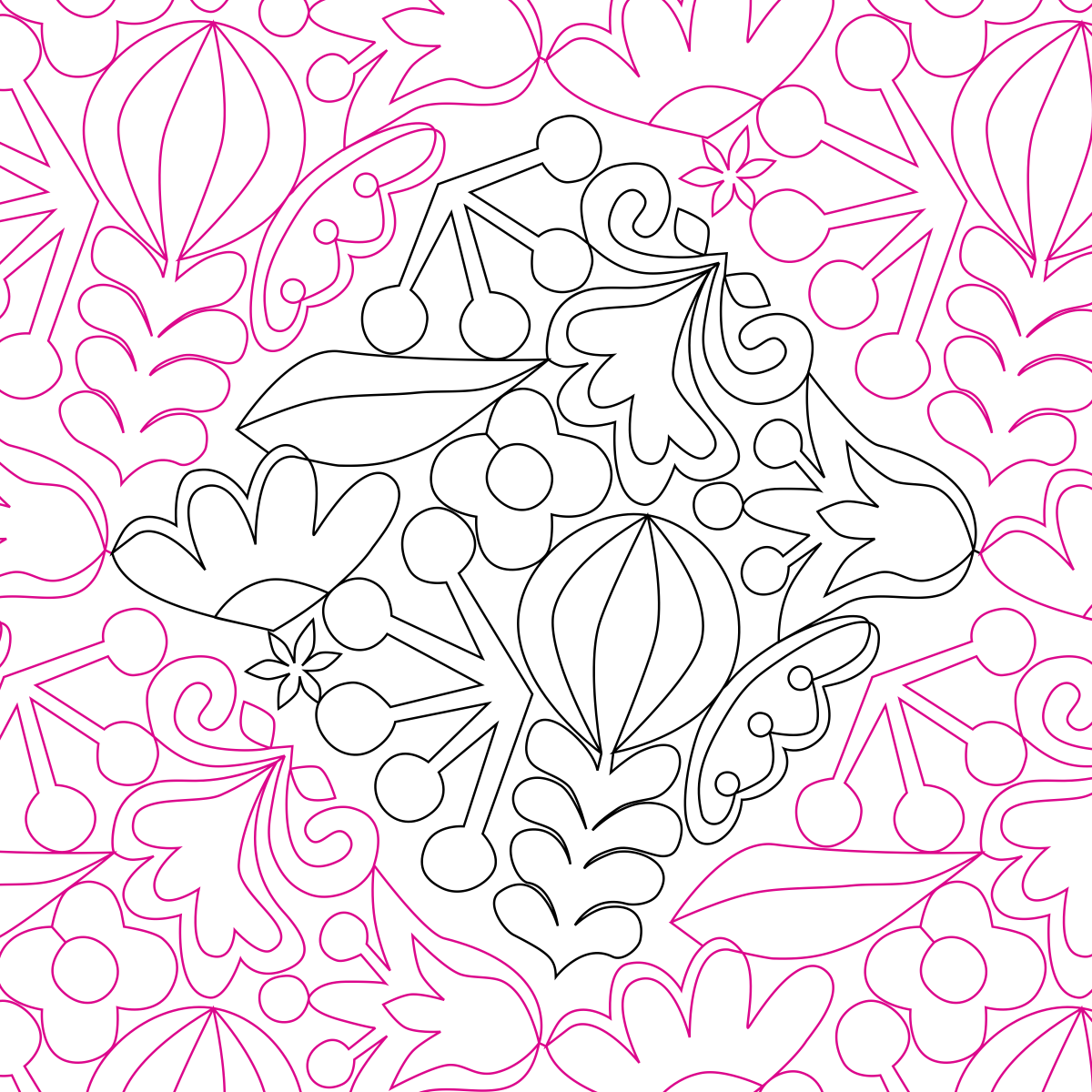 Thread Garden-Pantograph-The Panto Shop