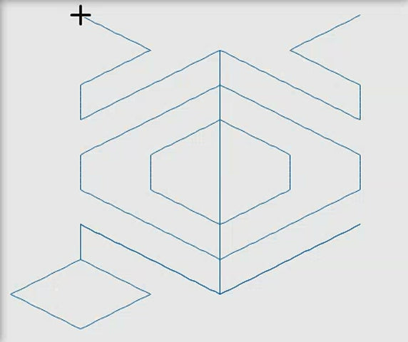 Hexi Diamonds-Pantograph-The Panto Shop