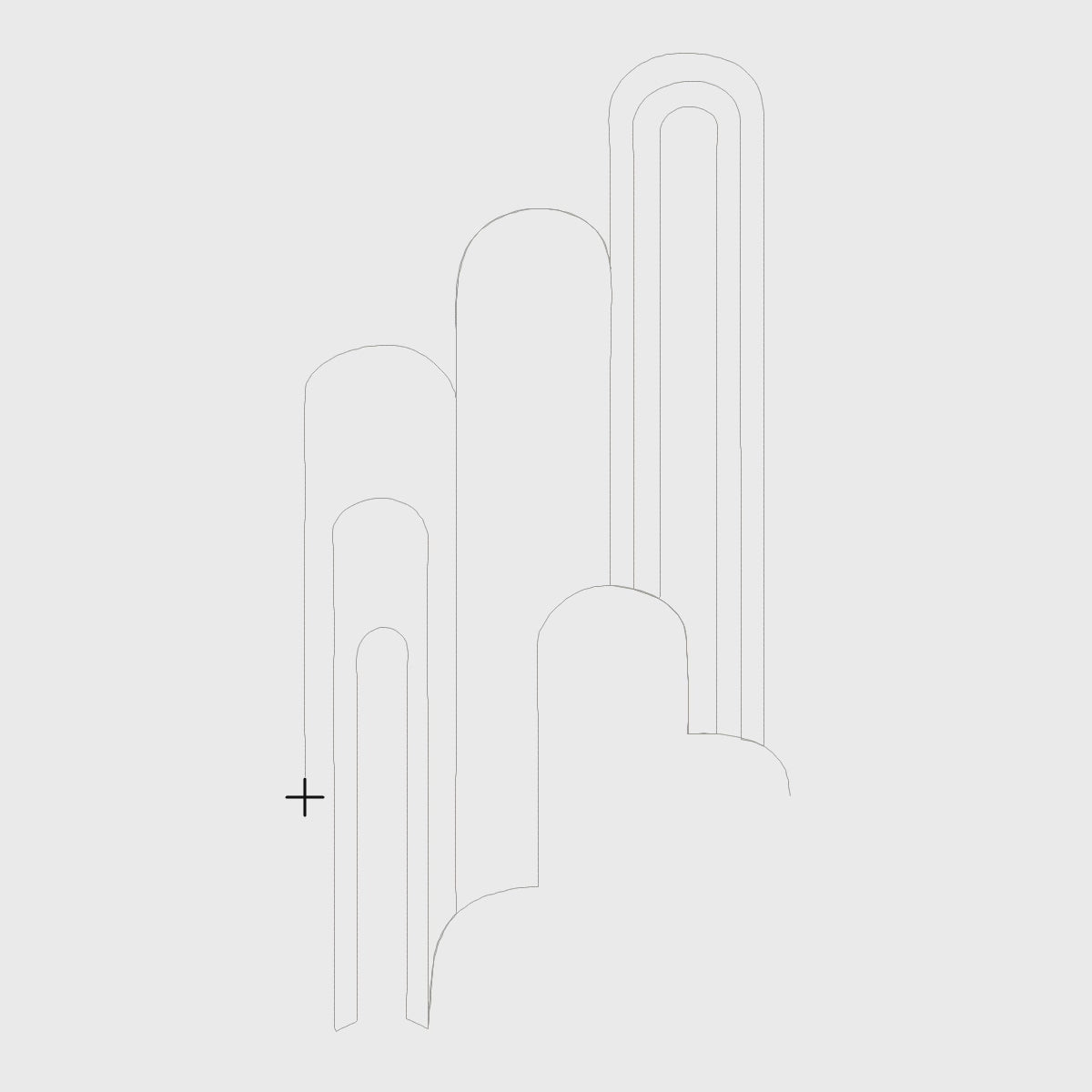 Deco Arch-Pantograph-The Panto Shop